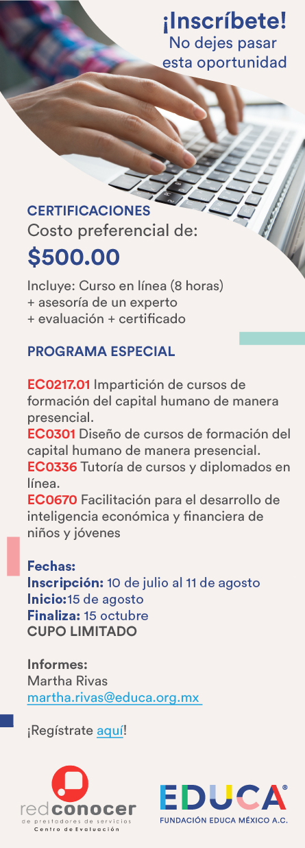 Congreso EDUCA 2023 - Fundación EDUCA México, A.C.